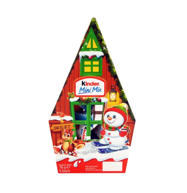 Kinder Mini Mix Christmas House 76g