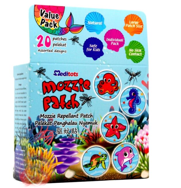 Meditots Mozzie Patch 20S Mosquito Repellant Patch