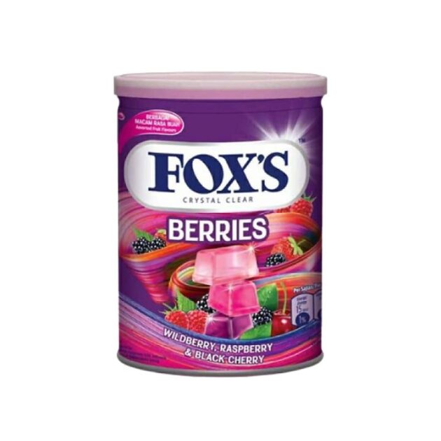 Fox’s Crystal Clear Berries Candy Tin 180G
